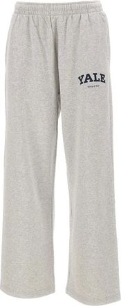 Sporty & Rich Femme, Pantalons, Gris, Taille: 36 FR Yale Pantalons de surv&ecirc;tement