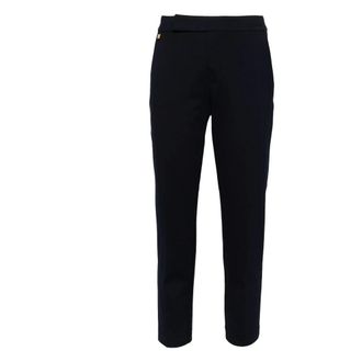 Ralph Lauren Adom Straight Pant - - Trousers - Damen - Schwarzk - XL