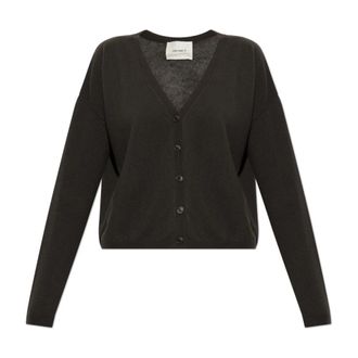 Lisa Yang Abby Kaschmir Cardigan - - Knitwear - Damen - Gr&uuml;n - S