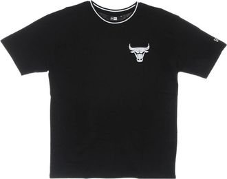 New Era Chicago Bulls Grafik Tee - - Tops - Herren - Schwarzk - XL