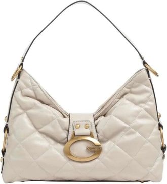Guess Femme, Sacs, Blanc, Taille: ONE Size Sac bandouli&egrave;re Camden