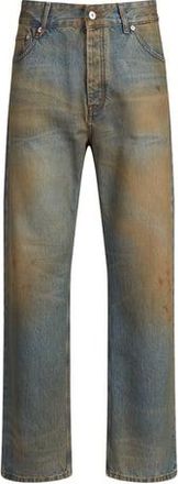 Jacquemus Le de-N&icirc;mes Berger en denim vieilli de coton