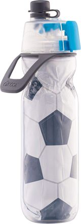 O2COOL Isolierte Wasserflasche, Mist N Sip Sport-Serie, 568 ml, Soccer