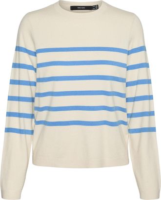 Vero Moda VMSABA Plain LS O-Neck Pullover GA NOOS