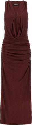 Rotate Maxi-Kleid mit Neckholder - - Dresses - Damen - Rot - M