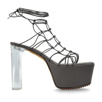 Rick Owens Plateauschuhe Web Platform - - Shoes - Damen - Grau - 38 EU