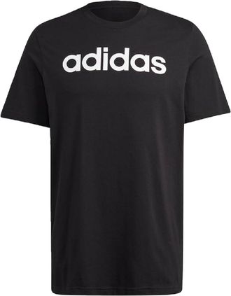 adidas Essential Single Jersey T-Shirt (DE/NL/SE/PL, Alphanumerisch, M, Regular, Regular, Black)