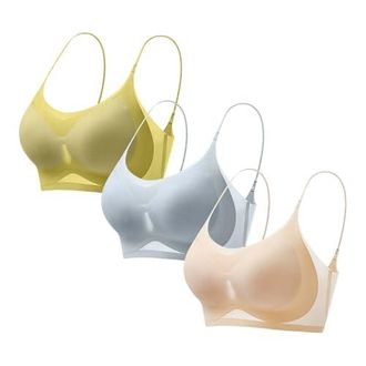 Generic Sous-v&ecirc;tements pour homme - Soutien-gorge confortable en maille respirante - R&eacute;sistant &agrave; labrasion - Respirant - Combinaison thermique pour homme, bro