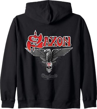 Saxon Offiziell Saxon The Eagle Has Landed Heavy Metal Album Band Kapuzenjacke