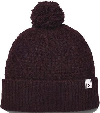 Black Diamond Cable Cuff Pom - Mütze