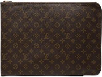 Louis Vuitton Pre-owned Zip Around Clutch - Femme - Pre-owned - Brun - Taille: ONE Size