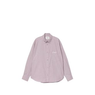 Carhartt Work in Progress Chemise &agrave; rayures L/S Grimsby