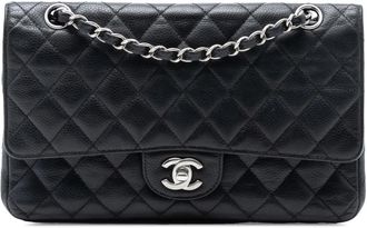 Chanel Hobo Bags - Medium Classic Caviar Double Flap - Gr. unisize - in Schwarz - f&uuml;r Damen