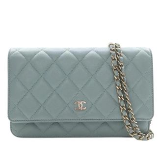 Chanel Pre-owned Wallet on Chain - - Pre-owned - Damen - Blau - ONE SIZE
