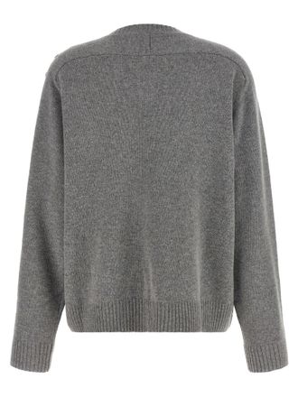 Nude Sequin-Embellished Sweater - Grey