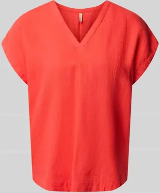 Soyaconcept Blusenshirt aus Leinen-Viskose-Mix Modell INA
