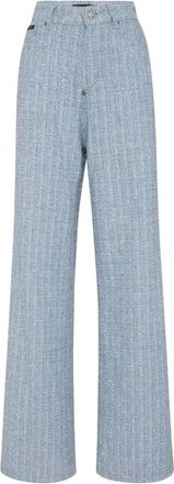 Philipp Plein Damen, Hosen, Blau, W28Größe