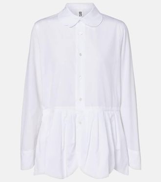 Comme Des Garçons Bluse aus Baumwolle