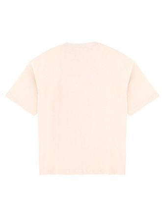 A.P.C. Logo Cotton Biological T-Shirt - Powder