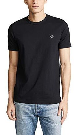 Fred Perry T-SHIRT GIROCOLLO UOMO FRED PERRY BLACK