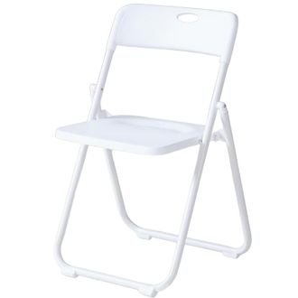 Generic Klapphocker Faltbar Klappst&uuml;hle Aus Kunststoff Tragbare B&uuml;rostuhl Metallgestell Aus Stahl 120 KG Hocker Klappbar f&uuml;r K&uuml;che, Esszimmer, Innen- und Au&szlig;e