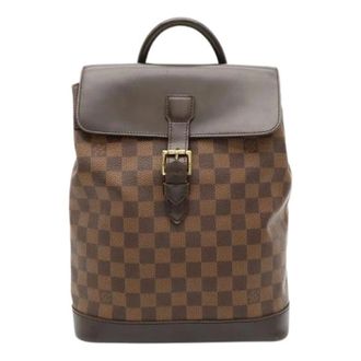 Louis Vuitton Sac &agrave; dos en toile Pre-owned - Femme - Pre-owned - Brun - Taille: ONE Size