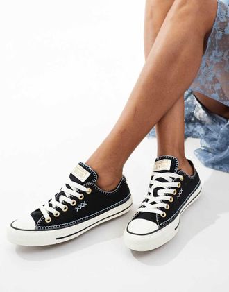 Converse Chuck Taylor All Star Ox - Baskets - Noir