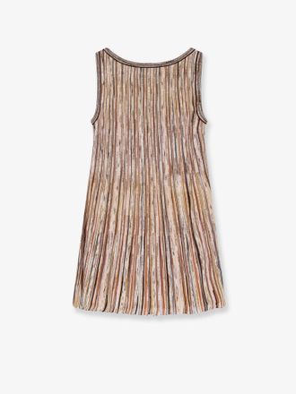 Missoni Womens Short Viscose Blend Dress With Sequins