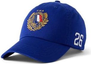 Polo Ralph Lauren Casquette &agrave; logo brod&eacute; en coton