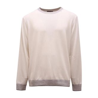 PESERICO R59361F12 Maglione Pullover - - Knitwear - Herren - Wei&szlig; - 2XL