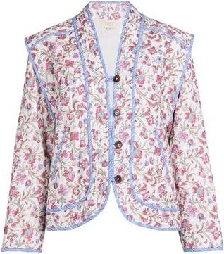 Louise Misha Veste &agrave; motif Nelina en coton