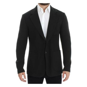 Dolce & Gabbana Martini Blazer Jacket - - Jackets - Herren - Gr&uuml;n - M