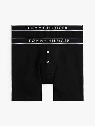 Tommy Hilfiger Lot de 2 boxers Essential braguette boutonnée