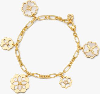 Kate Spade New York Heritage Bloom Armband Mit Anh&auml;ngern