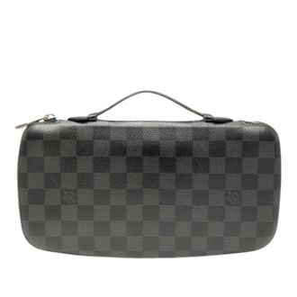 Louis Vuitton Portefeuille Vintage en Toile Pre-owned - Femme - Pre-owned - Noir - Taille: ONE Size