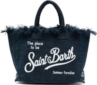 MC2 Saint Barth Femme, Sacs, Bleu, Taille: ONE Size Regular Vanity Bag