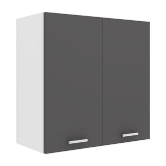 VCM K&uuml;chenschrank h&auml;ngend/Ma&szlig;e ca. H. 60 x B. 60 x T. 31 cm/H&auml;ngeschrank mit Zwei F&auml;chern/K&uuml;chenm&ouml;bel - Esilo