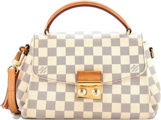 Louis Vuitton Croisette Handbag Damier crossbody bag - Blanc