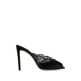 Jimmy Choo London Brigitte Mule 100 - - Shoes - Damen - Schwarzk - 37 1/2 EU