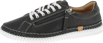 Andrea Conti Damen Low Top Sneaker, schwarz, 42 EU