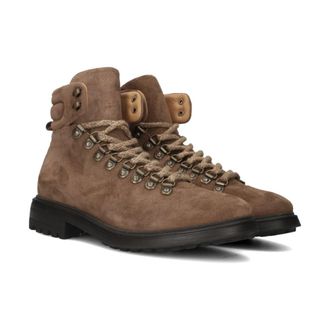 Stefano Lauran Braune Wildleder Schn&uuml;rstiefel - - Shoes - Herren - Braun - 44 EU
