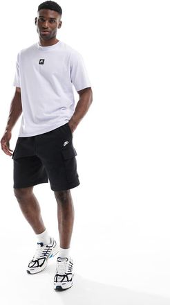 Nike Club - Short cargo en polaire - Noir