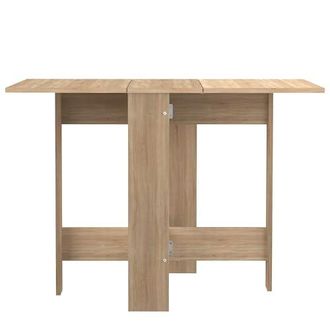 Symbiosis Papillon Table Pliante Chêne Naturel 103/67/28x76x73,4 cm