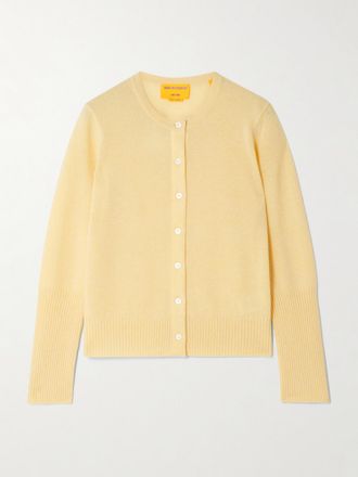Guest In Residence Cardigan En Cachemire Jane - Jaune