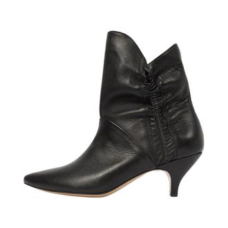 L37 Stiefel mit Absatz - - Shoes - Damen - Schwarzk - 37 EU