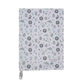 Krasilnikoff Geschirrtuch - KW13214 Playful Easter, Green
