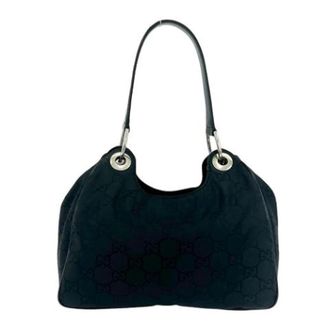 Gucci Sac bandouli&egrave;re vintage Pre-owned - Femme - Pre-owned - Noir - Taille: ONE Size