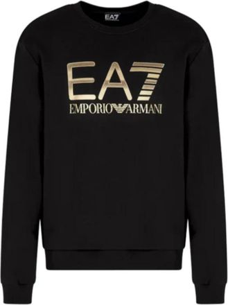 Emporio Armani Emporio Armani Ea7, Homme, Sweatshirts et sweats à capuche, Noir, Taille: L Logo Series Crew-neck SweaT-shirt