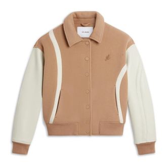 Axel Arigato Bay Varsity Jacket - - Jackets - Damen - Beige - XL