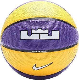 Nike Nike Lebron James Playground 8P 2.0 Ball N1004372-575, Unisex basketballs, Yellow, 7 EU